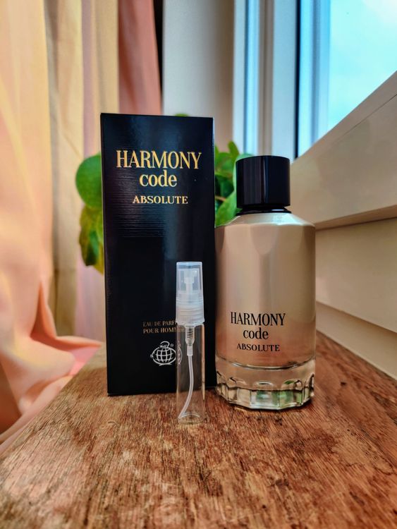 Parfümprobe Fragrance World - Harmony Code Absolute | 2ml (Gebraucht) in Bern für CHF 2 – mit ...