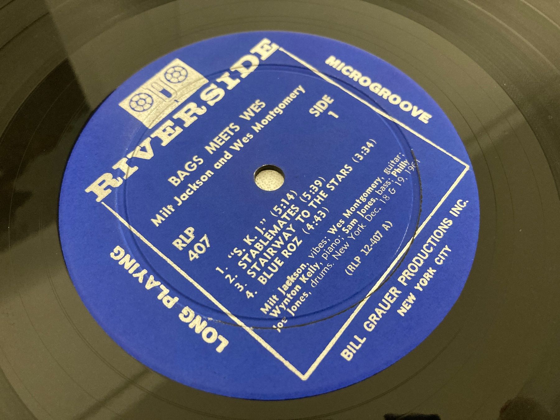 Bags meets Wes Montgomery RIVERSIDE Rec. Jazz LP (Gebraucht) in Biel ...