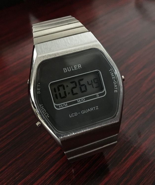 Buler Quartz LCD Armbanduhr vintage (D'occasion) à Schlieren pour CHF ...