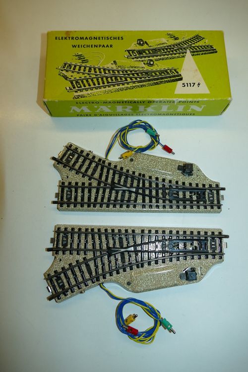 Märklin H0: M-Gleis Weichenpaar Einheit 6 | Kaufen auf Ricardo