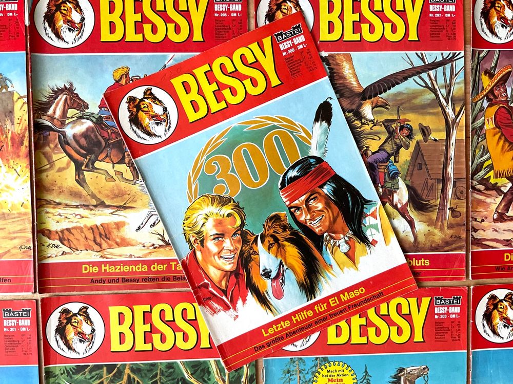 🔴🟡 89 BESSY Hefte ab Nr. 5 – 6/1966 – Rote Reihe Bastei 🔴 | Kaufen auf ...