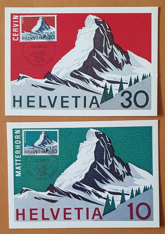 2 Maximumkarten Matterhorn | Kaufen auf Ricardo