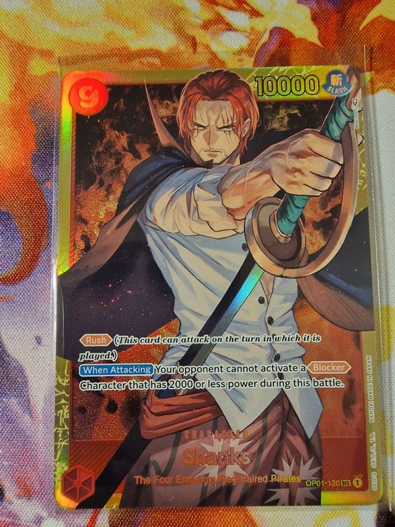 Shanks SEC One Piece Card Game 01 Romance Dawn Bandai (Gebraucht) in ...