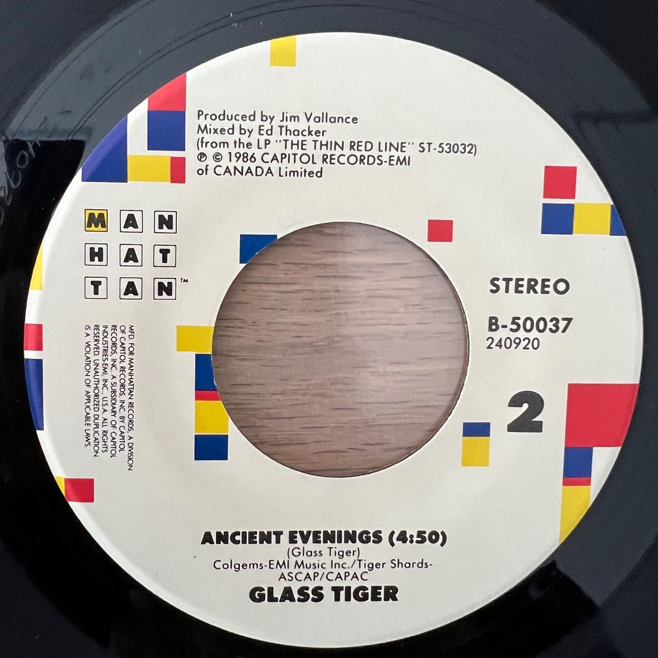 Glass Tiger - Don't Forget Me / 1. US-Press. 1986 - TOP (Gebraucht) in ...