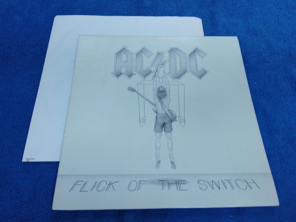 AC DC - flick of the switch 12" first canada press +OIS (Gebraucht) in ...