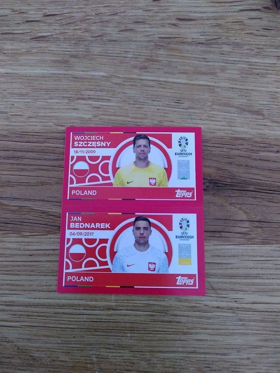 🤩 POL 2 / POL 3 - Topps Euro 2024 Sticker (Neu (gemäss Beschreibung ...