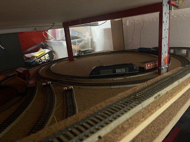 Grosse Märklin Modell HO Eisenbahn Komplett Anlage, Analog (Gebraucht ...