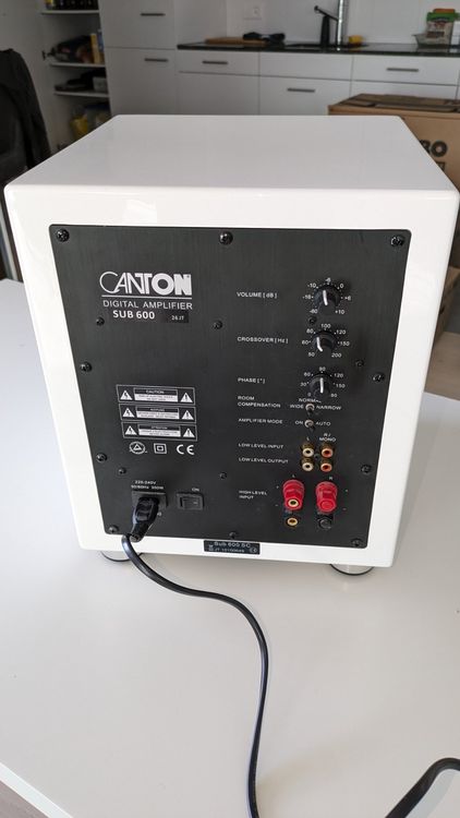 Canton Sub 600 SC (Gebraucht) in Pfungen für CHF 110 – nur Abholung auf ...
