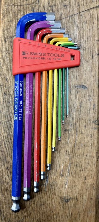 Inbus-Schlüssel Satz Swiss Tools farbig (Gebraucht) in Davos Dorf für ...