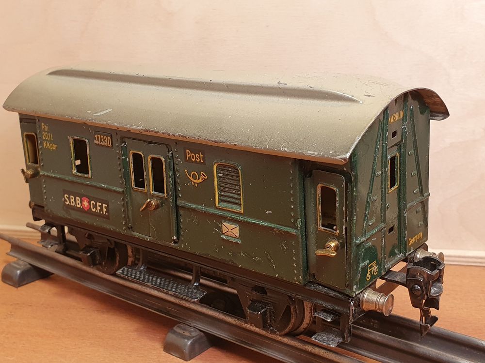 Antiker Märklin 17330 SBB-CFF Postwagen in Spur 0 (Gebraucht) in Riehen ...