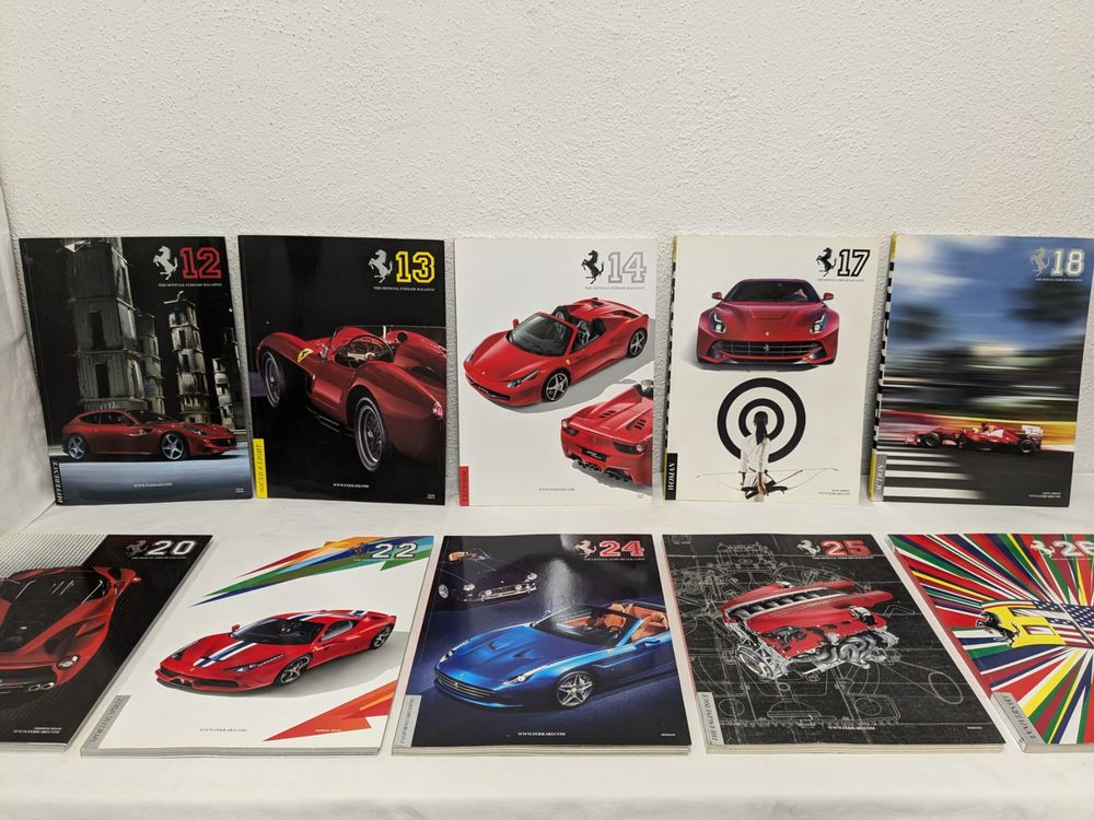 The Official Ferrari Magazine Nr. : 12, 13, 14,.., 18, 26 (Gebraucht ...