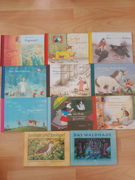 11x SBS Brüder Gebrüder Grimm Märchenbücher Märchen (Gebraucht) in ...