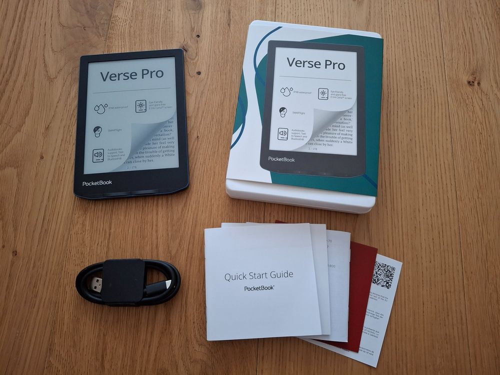 PocketBook Verse Pro Azure 16GB ebook Reader E-Reader NEU (Neu (gemäss ...