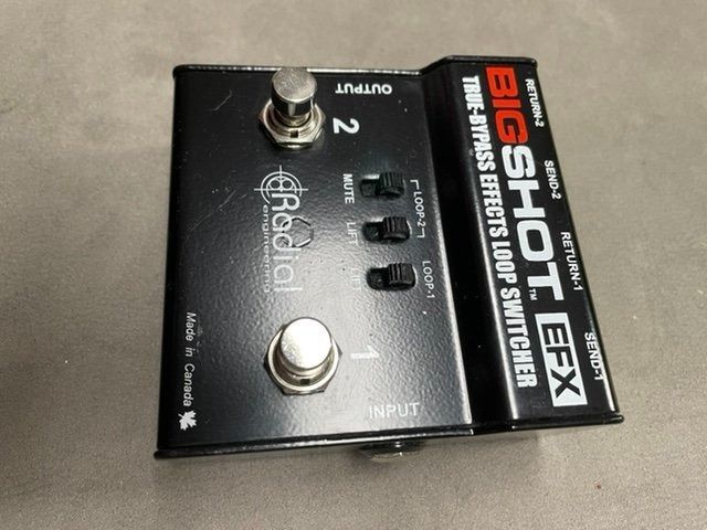 Radial Bigshot EFX True Bypass Effects Loop Switcher! NP 199 | Kaufen ...