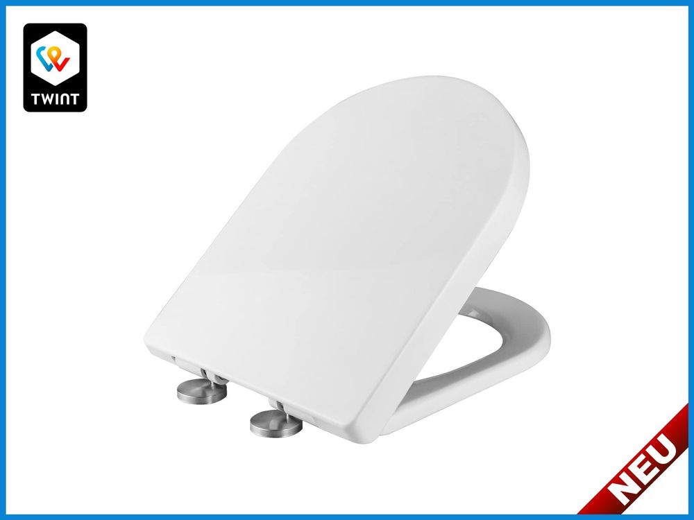 WC-Sitz D-Form Soft-Close Antibakteriell - Toilettendeckel (Neu und originalverpackt) in ...