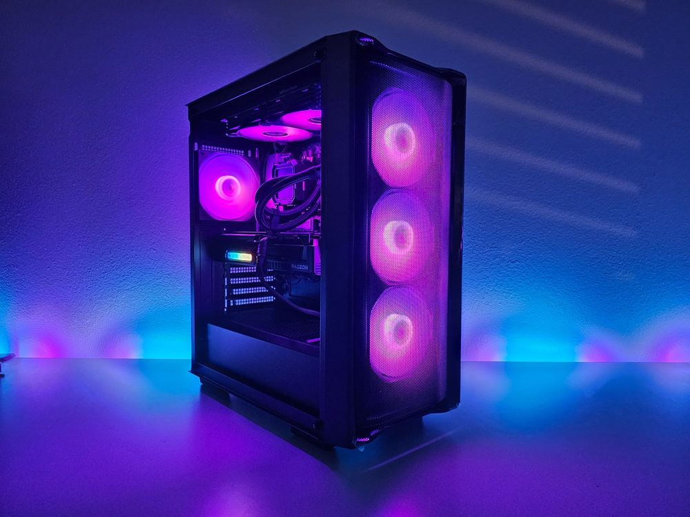 Gaming PC Bit➿9070 XT 16GB + 5.4GHz 9600X | DDR5 6000MHz (Neu und ...