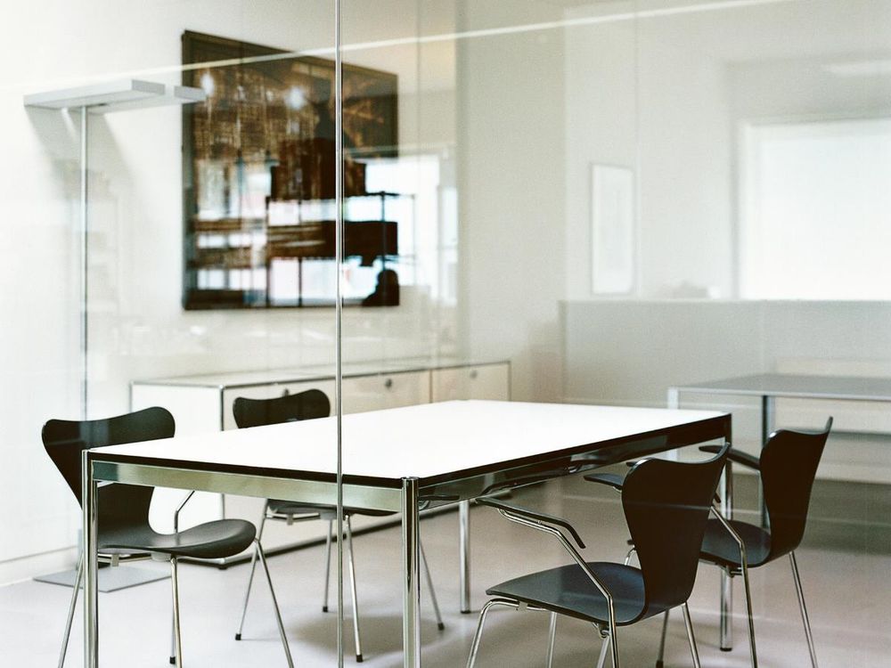 USM Haller Tisch 200x100 Perlgrau (Gebraucht) in Maur für CHF 390 – nur ...