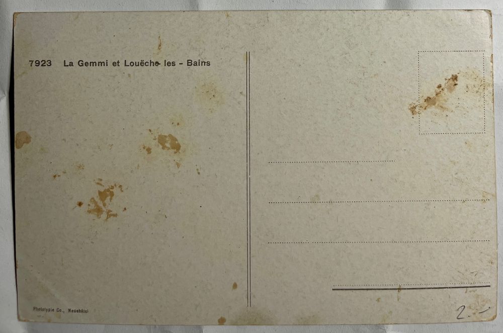 LEUKERBAD - LEUK - Map | Kaufen auf Ricardo