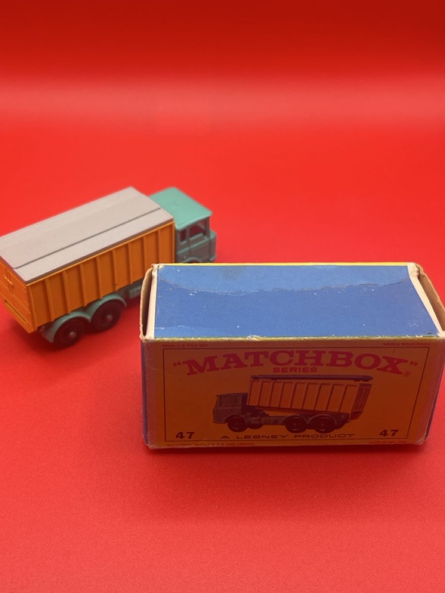 Matchbox Lesney DAF Tipper Container Truck No 47 (Gebraucht) in Root ...