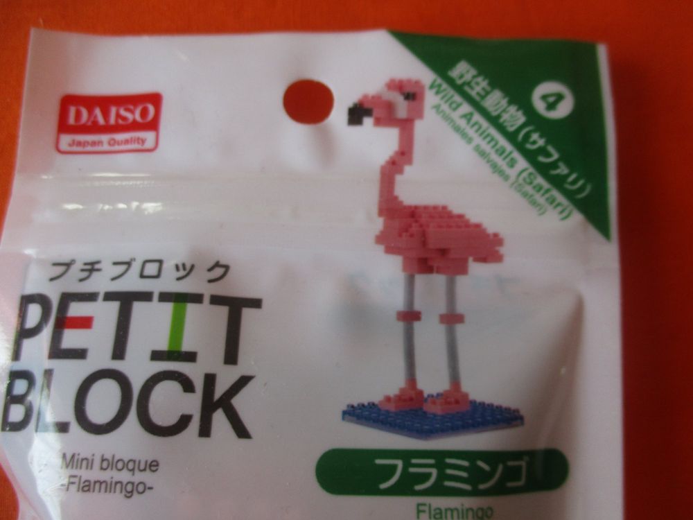 Flamingo Petit Block Daiso( Lego ) (Neu und originalverpackt) in ...