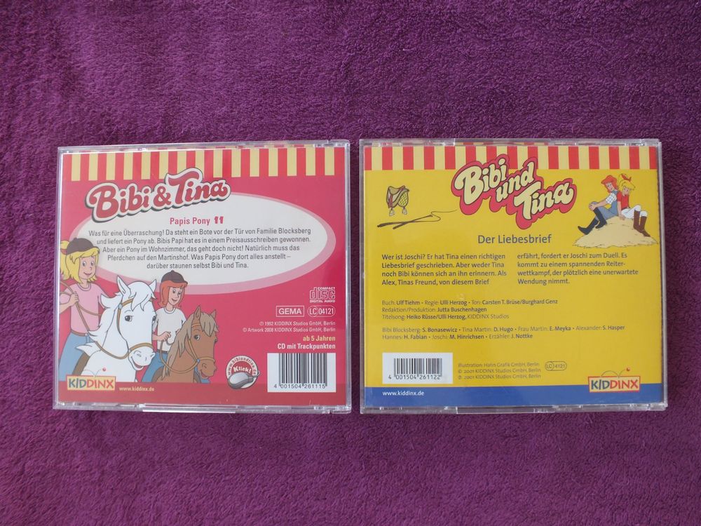 6 - Bibi & Tina - Hörspiel - CD´s (Gebraucht) in Müllheim Dorf für CHF ...