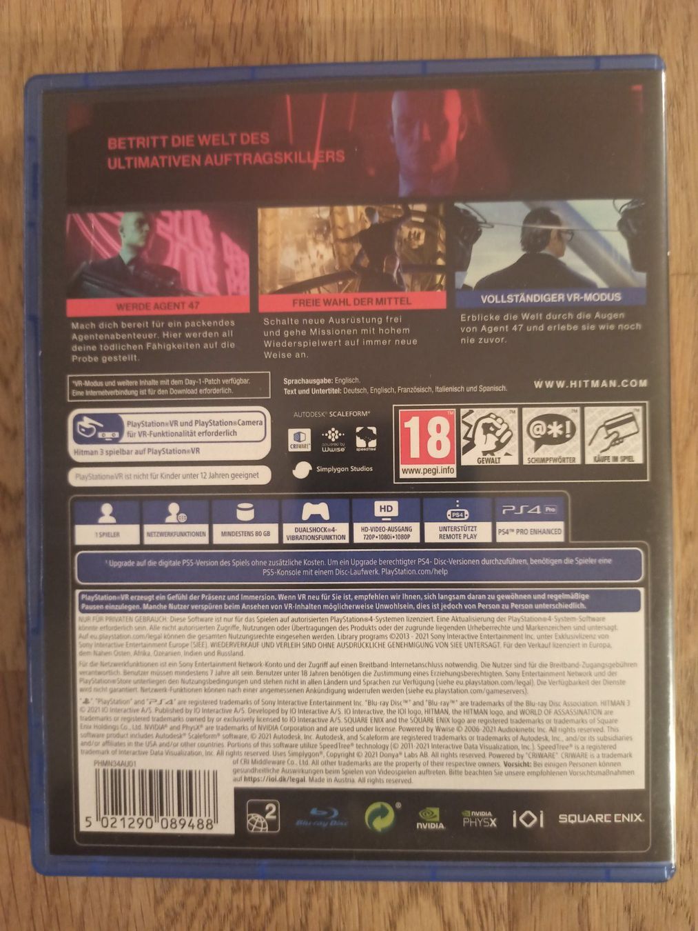 Hitman III ( 3 ) VR - PS4 / PS5 (Gebraucht) in Oberweningen für CHF 33 ...