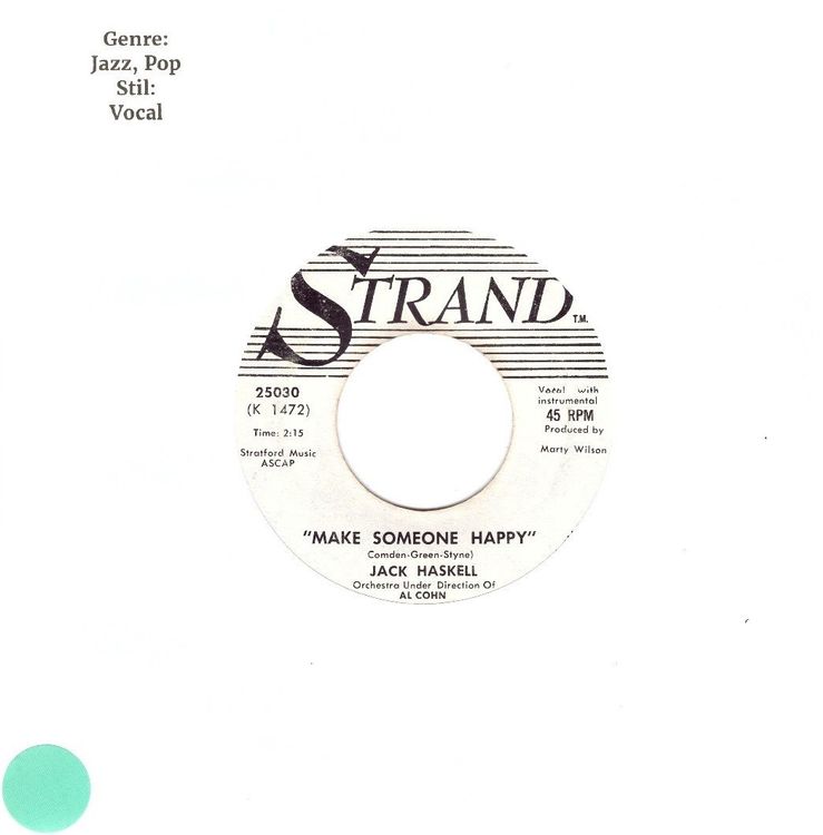 JACK HASKELL (Gebraucht) in Bassersdorf für CHF 1 – nur Abholung auf ...