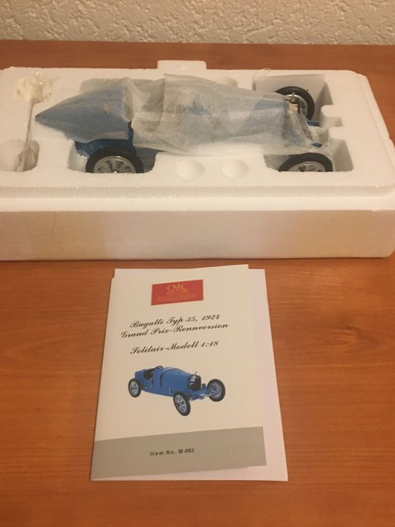 CMC Bugatti Type 35 Grand Prix (1924) 1/18 (Neu und originalverpackt ...
