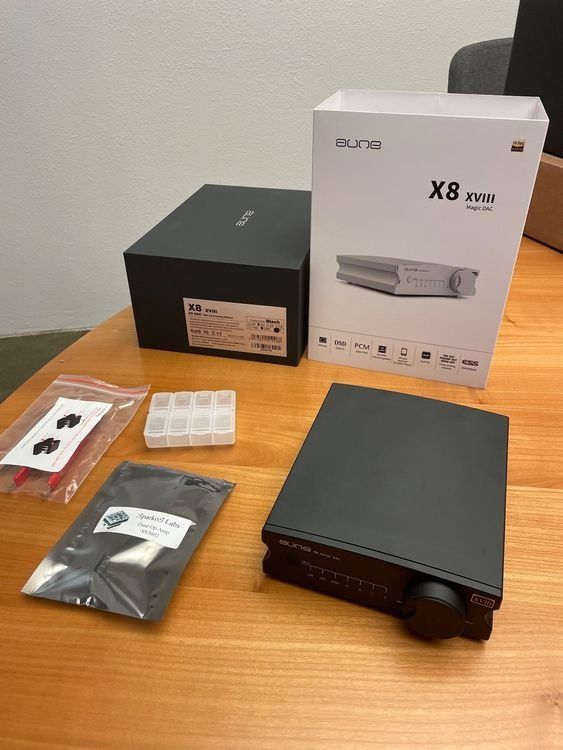 Aune X8 DAC XVIII + Sparkos Labs Dual Op Amp SS3602 (Gebraucht) in Bern ...