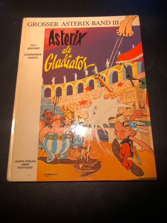 Asterix und Obelix Comicbuch " Asterix als Gladiator " | Kaufen auf Ricardo