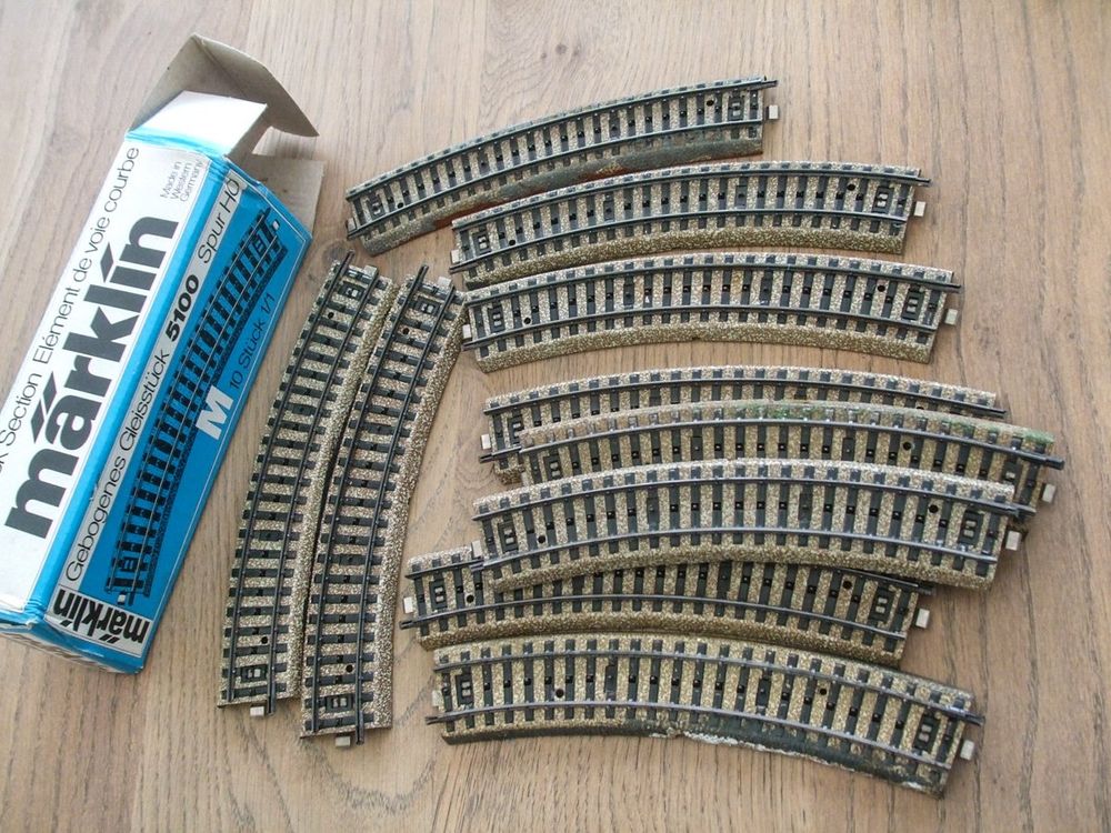Märklin 5100 Metallgleise 2x10 Stk +2 Bonus | Kaufen auf Ricardo