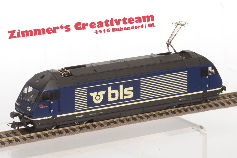 ROCO BLS Lok Re 465 «BrienzRothorn Bahn» OVP, H0, GS, 62399 (Gebraucht ...