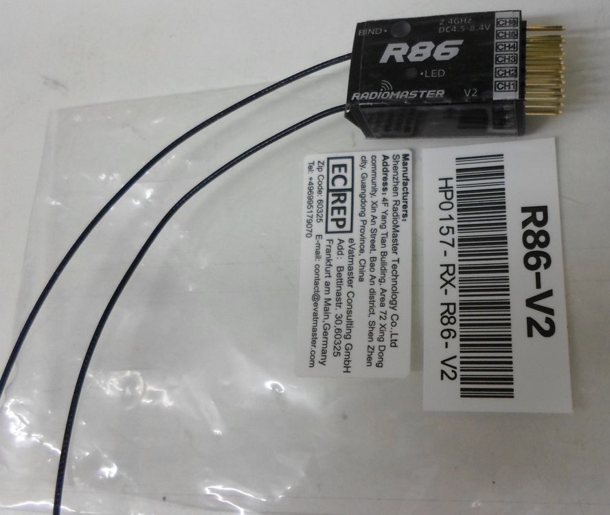 Radiomaster R86 (Gebraucht) in Oberdorf NW für CHF 6 – mit Lieferung ...