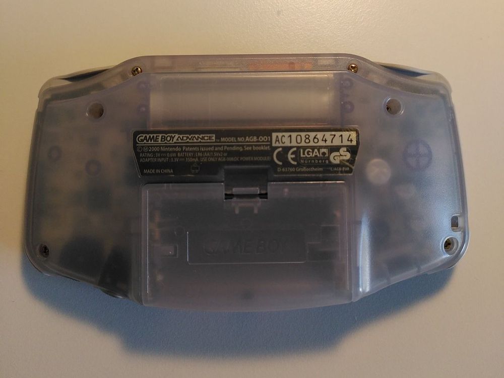 Game Boy Advance translucent (Gebraucht) in Reinach für CHF 60 – mit ...