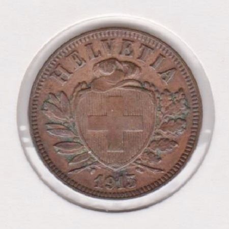 Schweiz 2 Rappen 1915 Bern (Gebraucht) in WilSG für CHF 8 – mit Lieferung auf Ricardo kaufen