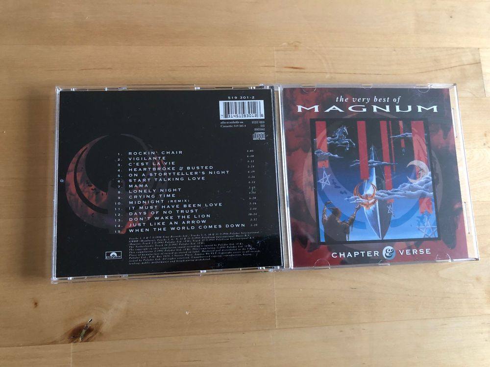 MAGNUM The very best of Chapter Verse CD Bob Catley Kult Top (Gebraucht ...