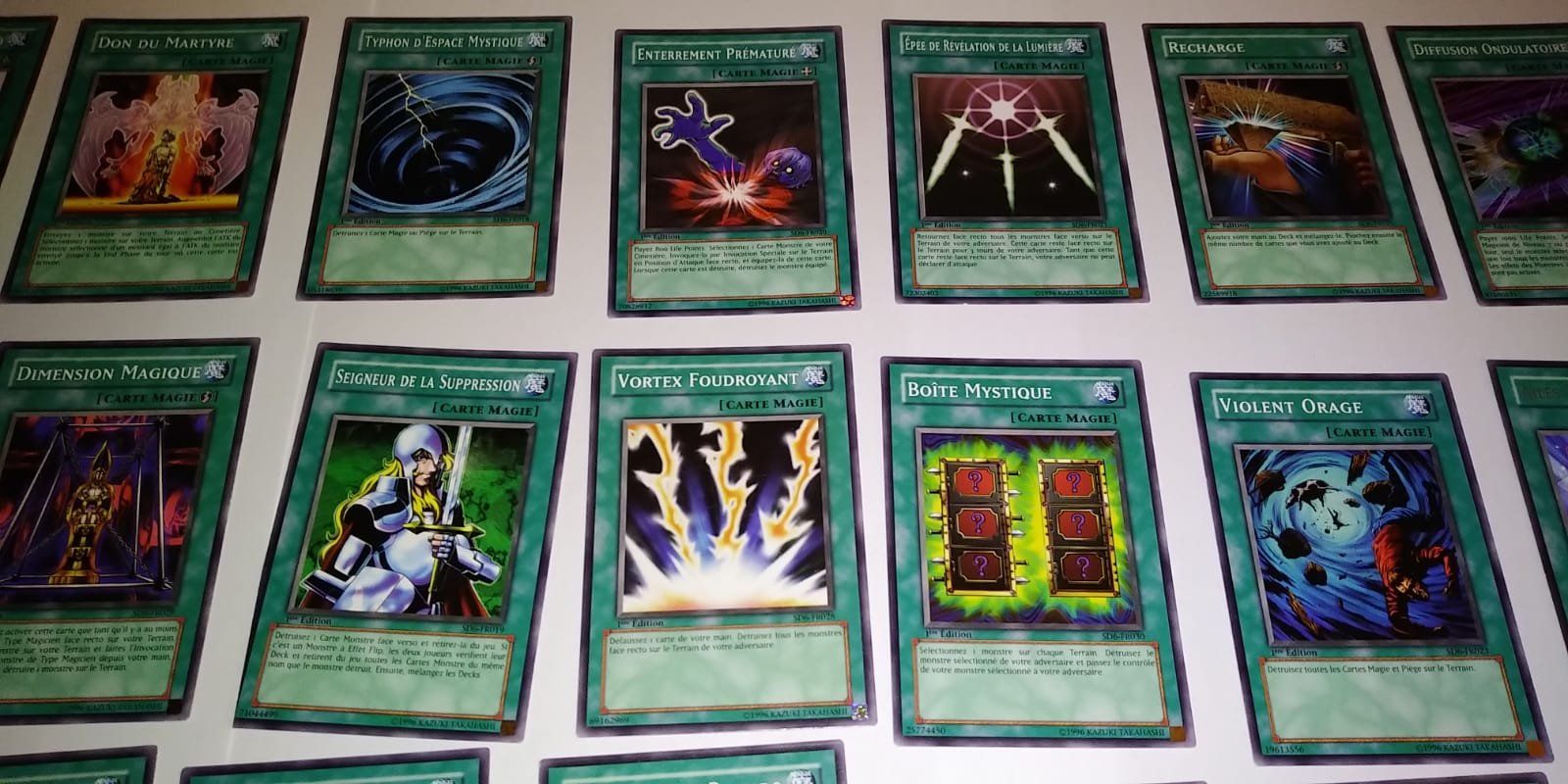 Yu-Gi-Oh! Lot de 23 cartes magie 1 ère Edition (D'occasion) à Gland ...