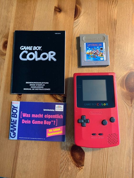 GAME BOY Color PINK mit SUPERMARIOLAND (Gebraucht) in Nürensdorf für ...