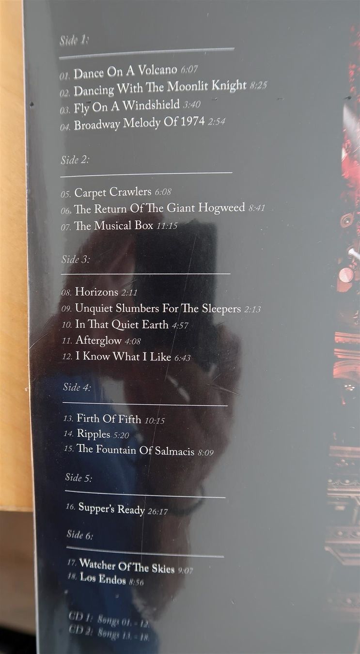 STEVE HACKETT - GENESIS REV. ROYAL ALB.HALL (3 LP +2CD NEU) (Neu und ...