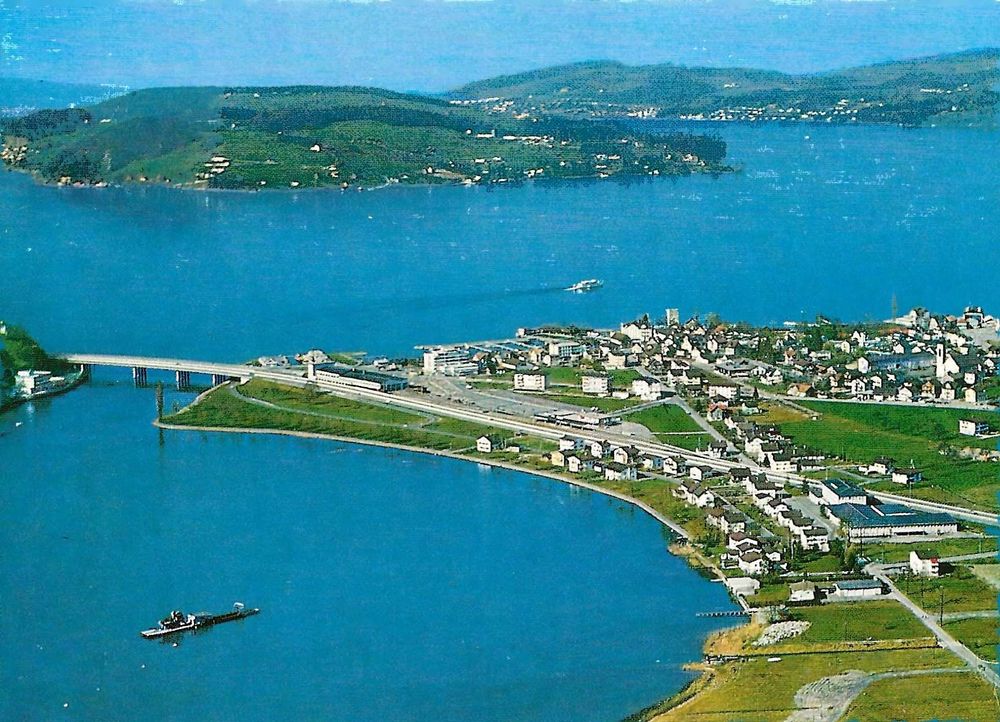 Stansstad NW Dorf See 1979 wenig verbaut mit Gebrauchsspuren (Gebraucht ...