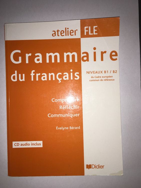Atelier FLE, Grammaire du français, éditions DIDIER (Gebraucht) in ...