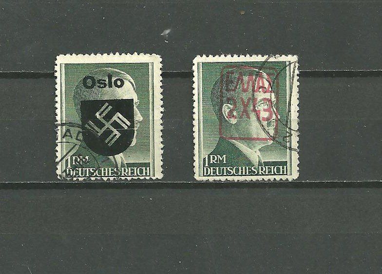 DR Hitler mit Aufdruck gestempelt (Gebraucht) in Altstätten SG für CHF 2 – mit Lieferung auf ...