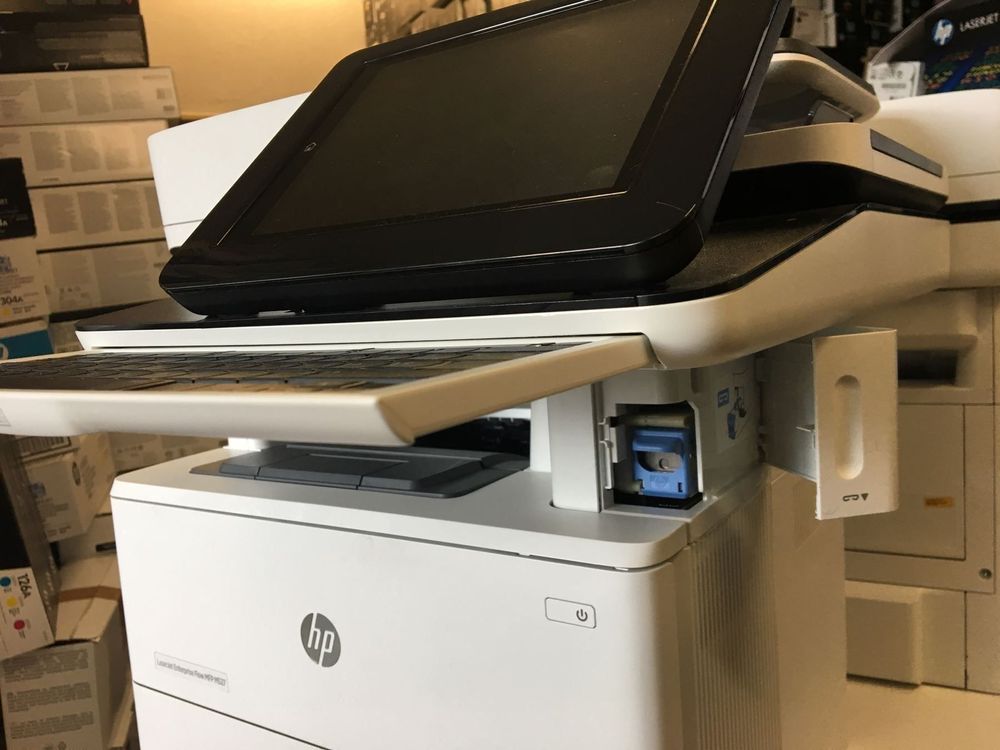 HP LaserJet Enterprise Flow MFP M527c, Top MFP zum Top Preis (Gebraucht ...