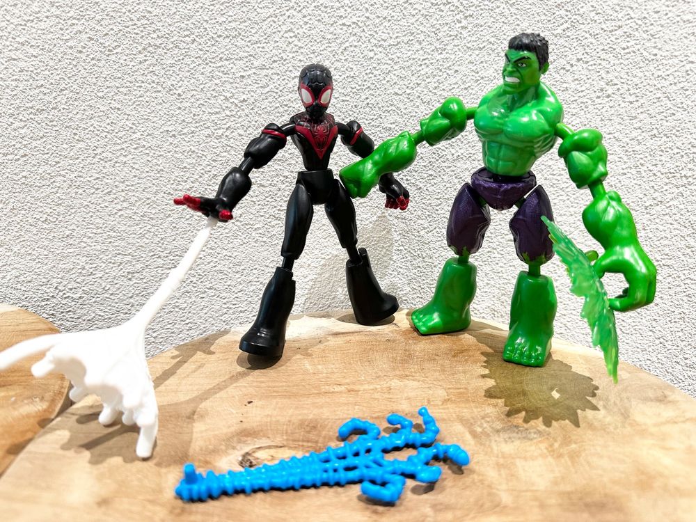 Bend and Flex Hulk spiderman 2019 Hasbro action figur | Acheter sur Ricardo