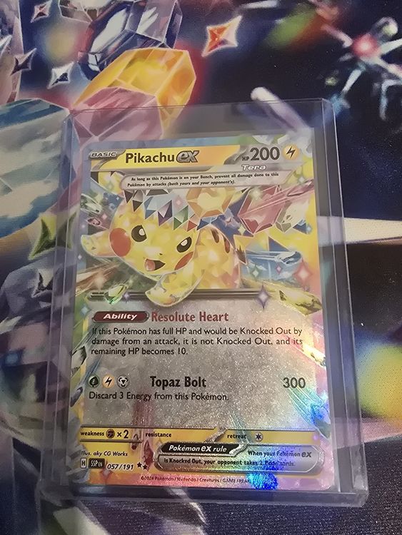 pikachu ex surging sparks english NM (Neu (gemäss Beschreibung)) in ...