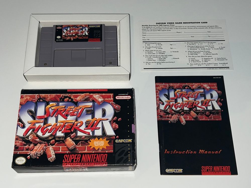 SNES Spiel - Super Street Fighter II (OVP) [USA-Version] (Gebraucht) in Zürich für CHF 44 – mit ...