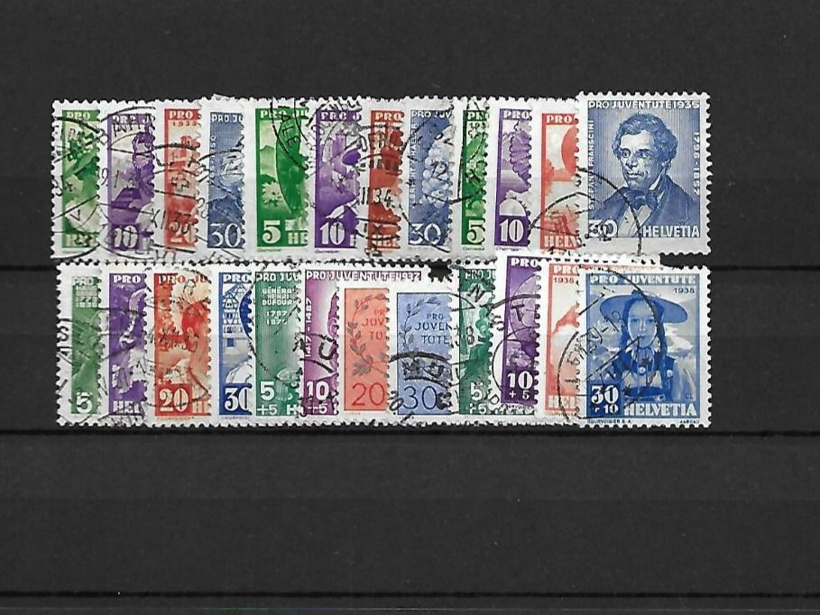 PJ gest.1933 - 1938 Kat: CHF 110.- (Gebraucht) in Basel für CHF 2 – mit Lieferung auf Ricardo kaufen