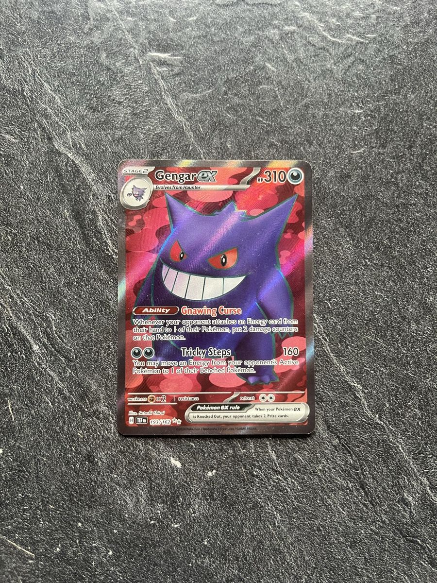 🇬🇧 Gengar EX full art - Temporal Forces - 193/162 (D'occasion) à ...