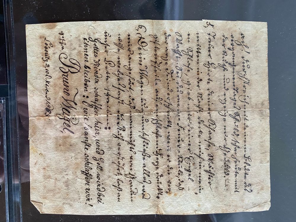 3 alte Briefe von 1816, 1865, 1876 (Gebraucht) in Lützelflüh-Goldbach ...