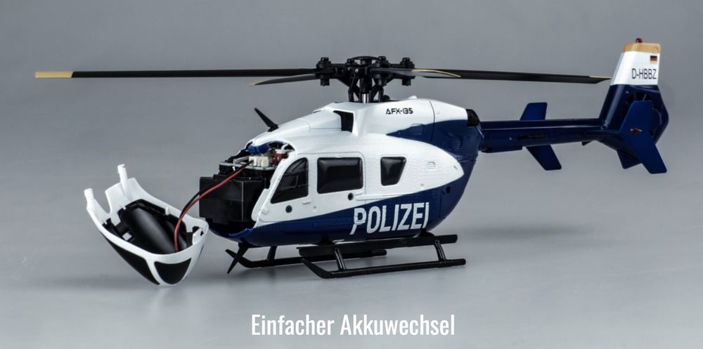 AFX-135 Polizei, 4-Kanal Helikopter 6G RTF (Neu und originalverpackt ...